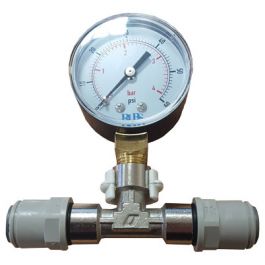 Inline Pressure Gauge 0-60PSI - Hand Pumps, Beer Pumps, Fonts, Gas ...